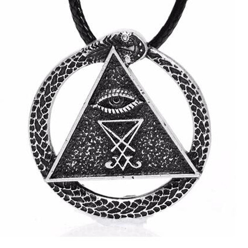Norse Legacy Serpentine Pagan Amulet Necklace for Men – Planderful Shop