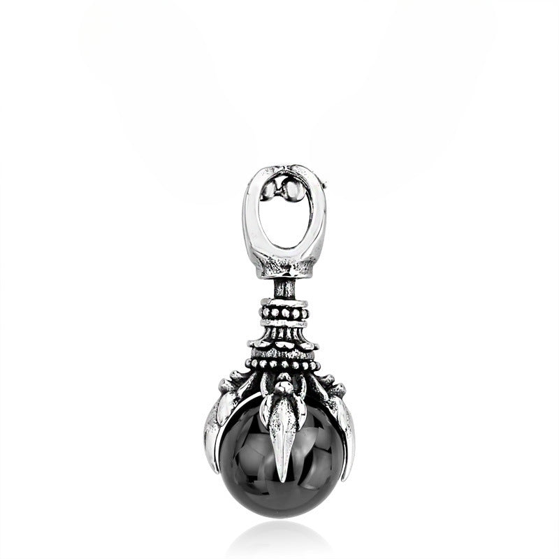 Retro Titanium Steel Dragon Claw Vajra Pestle Pendant for Men - Wholes ...