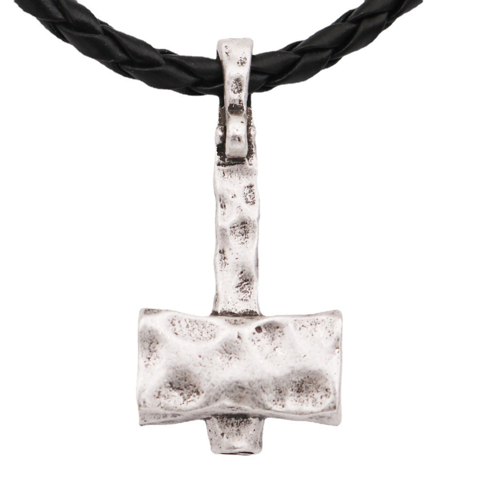 Warrior's Heritage Nordic Necklace with Thor's Hammer Pendant ...