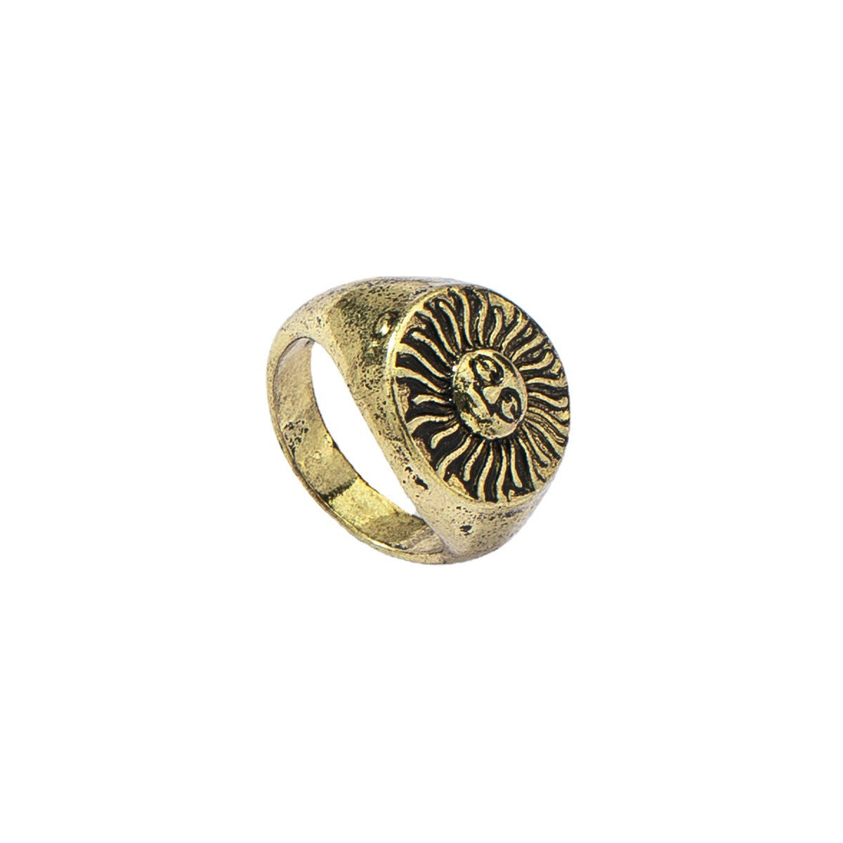 Sun Alloy Retro Rings - Japanese and Korean Fusion – Planderful Shop